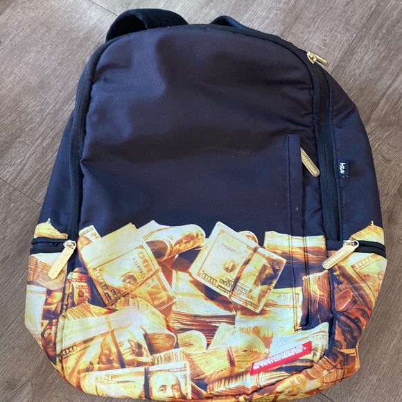 Sprayground | Other | Sprayground Nylon Money Backpacklaptop Case ...